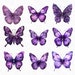 36 Purple Butterfly Png - Butterfly Clipart, Lilac Butterfly Designs ...