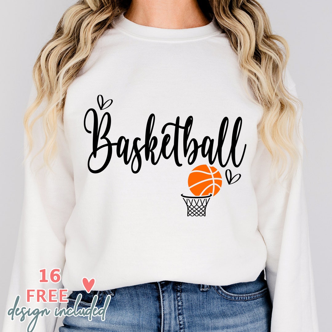 Basketball Svg, Cute Basketball Mom Svg, Basketball Shirt Svg ...