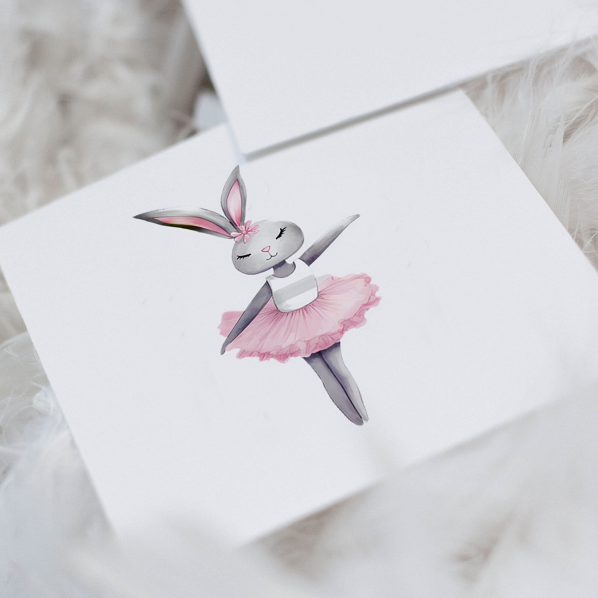 Cute Bunny Ballerina Png Sublimation Clipart Bunny Clipart - Etsy