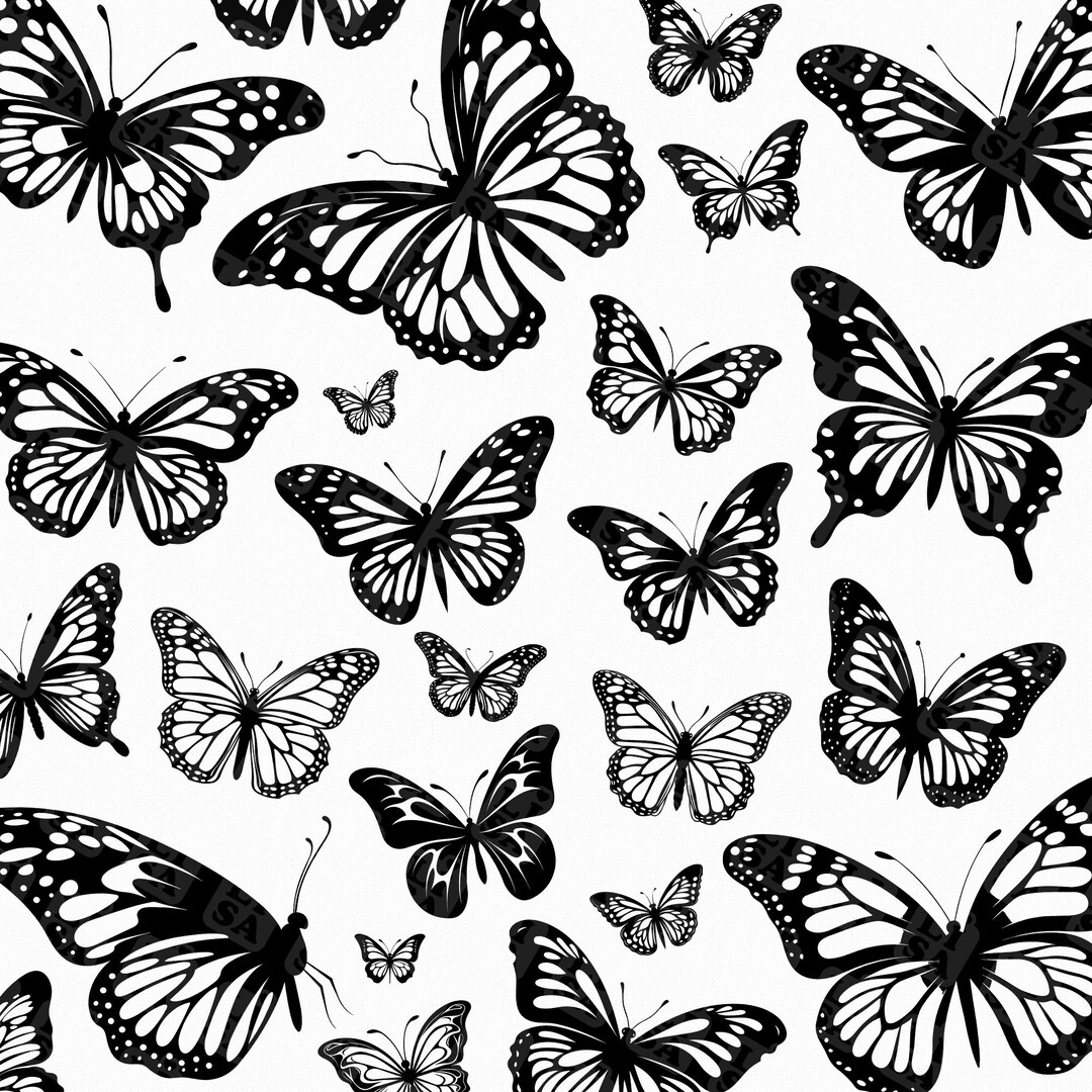 Butterfly Monarch Svg - Butterfly Cut File, Svg Designs, Butterfly ...