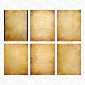 Parchment Paper Digital Paper - Antique Paper, Vintage Background, Old ...