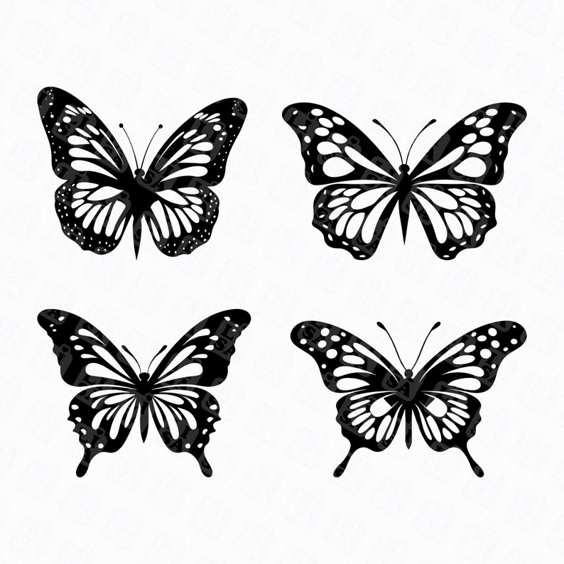 Butterfly Monarch Svg Butterfly Cut File Svg Designs - Etsy