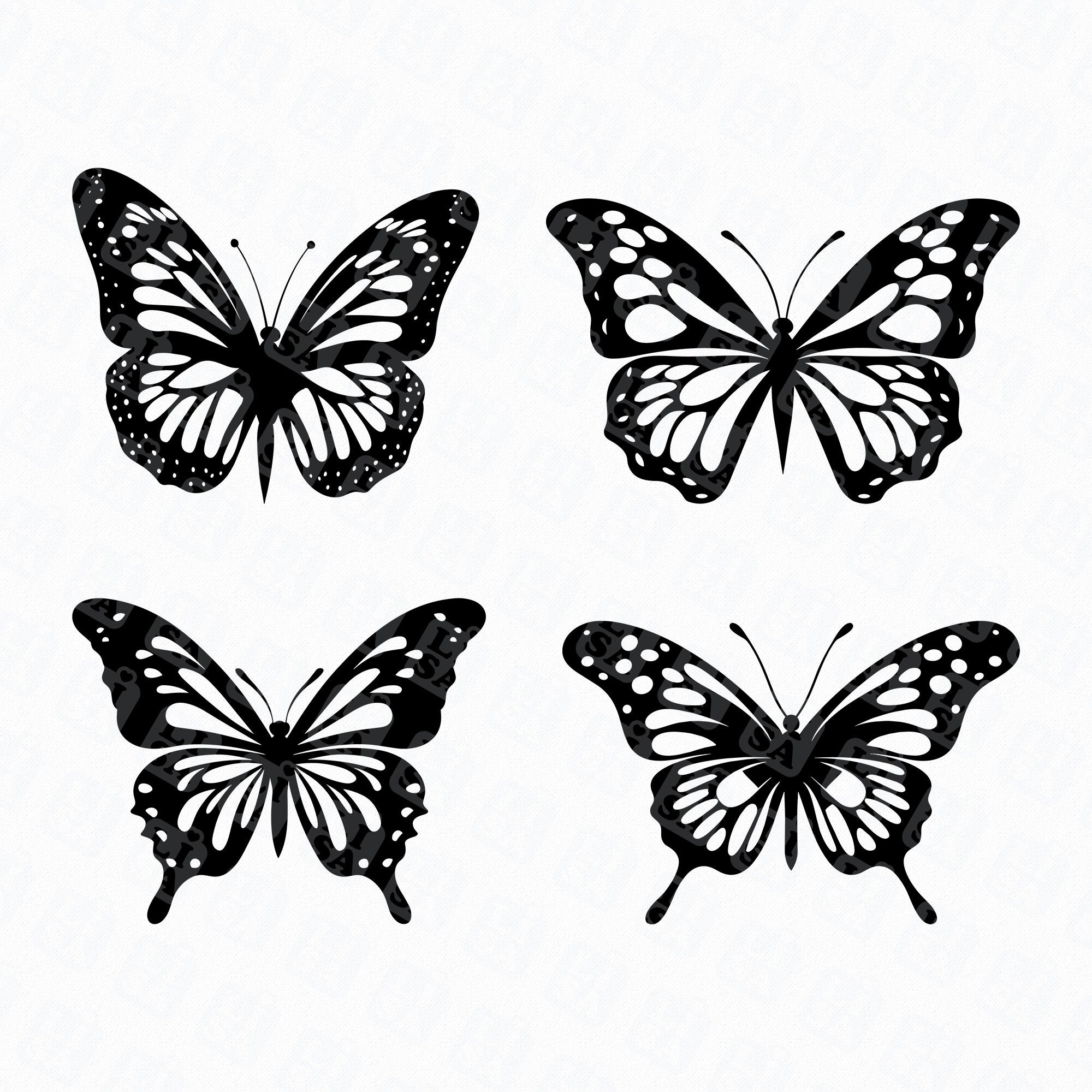 Butterfly Monarch Svg Butterfly Cut File Svg Designs - Etsy