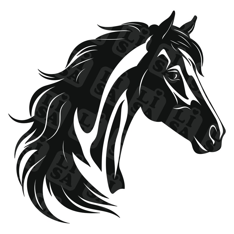 20 Horse Head Svg Horse Face Svg Farm Animals Vector Farm - Etsy Canada