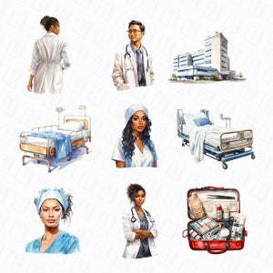 Watercolor Medicine Png Designs - Nurse Life Png, Emergency Medicine ...