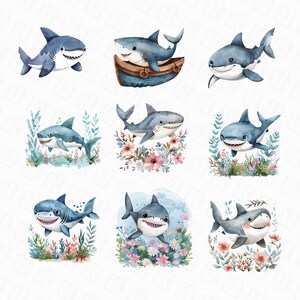 20 Cute Baby Shark Png - Digital Baby Shark Png, Baby Shark ...