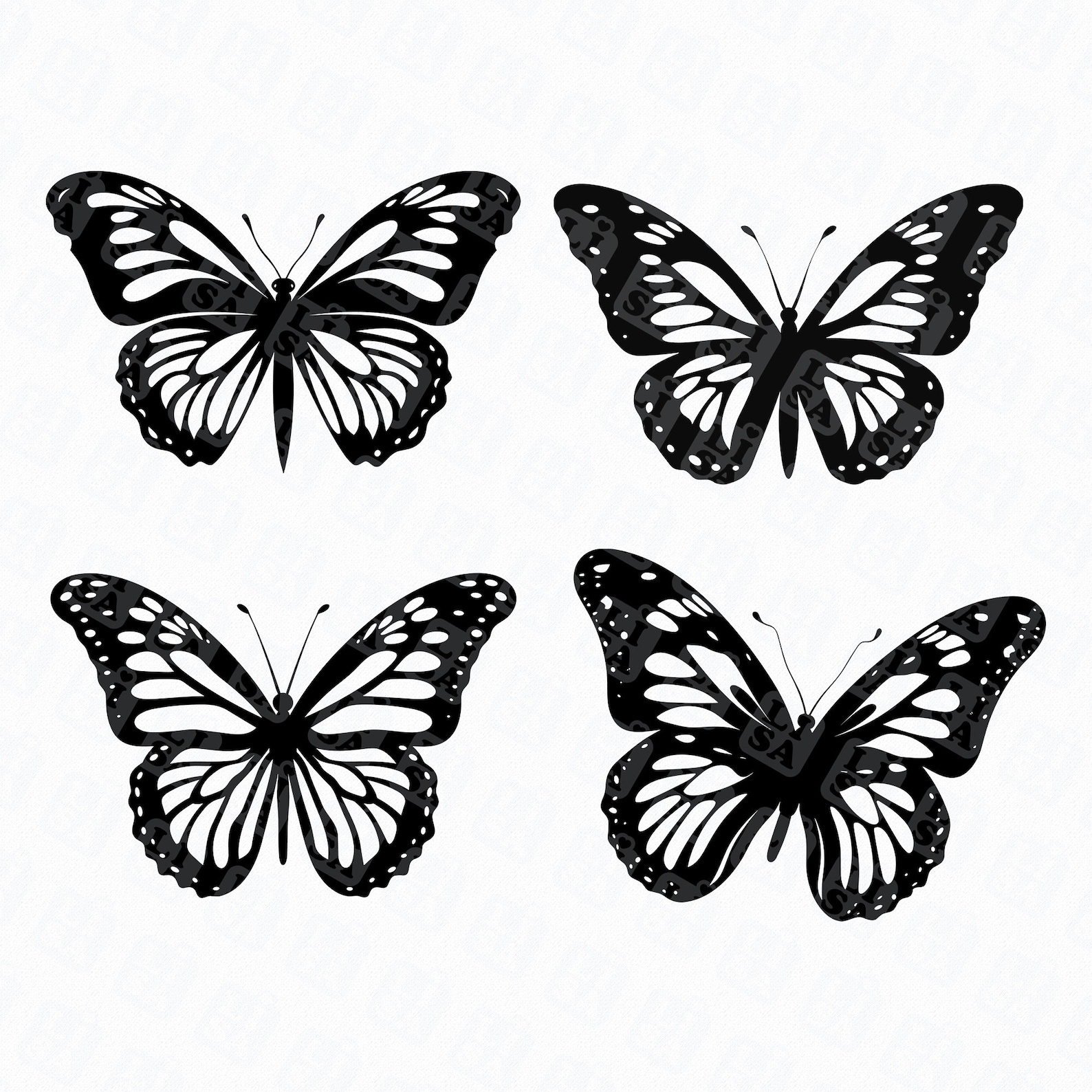 Butterfly Monarch Svg Butterfly Cut File Svg Designs - Etsy
