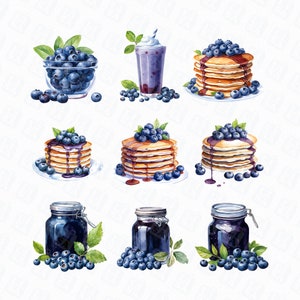 Watercolor Blueberry Png - Berry Png, Blueberry Image, Blueberry ...
