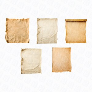 Old Piece of Paper Png - Old Paper Png, Parchment Paper, Torn Paper ...