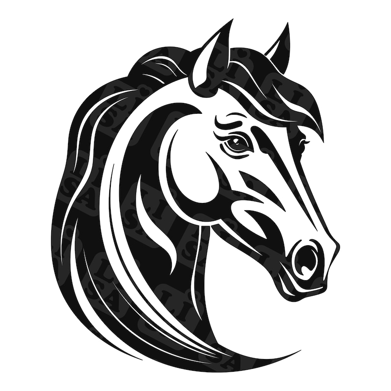 4 Horse Svg Png Equestrian Svg Farm Animals Vector Farm - Etsy