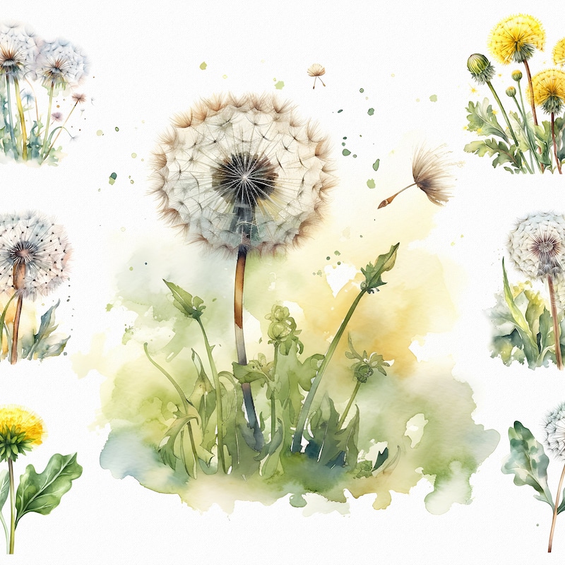 Pusteblumen clipart - Etsy.de