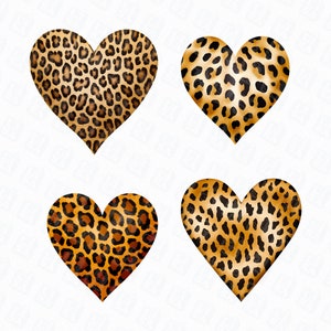 Leopard Heart Png - Heart Clipart, Valentines Day Png, Leopard Print ...