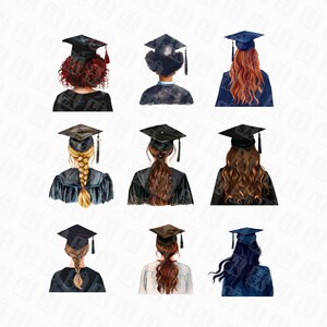 Watercolor Graduation Png, Graduation Cap, Graduation Clipart ...