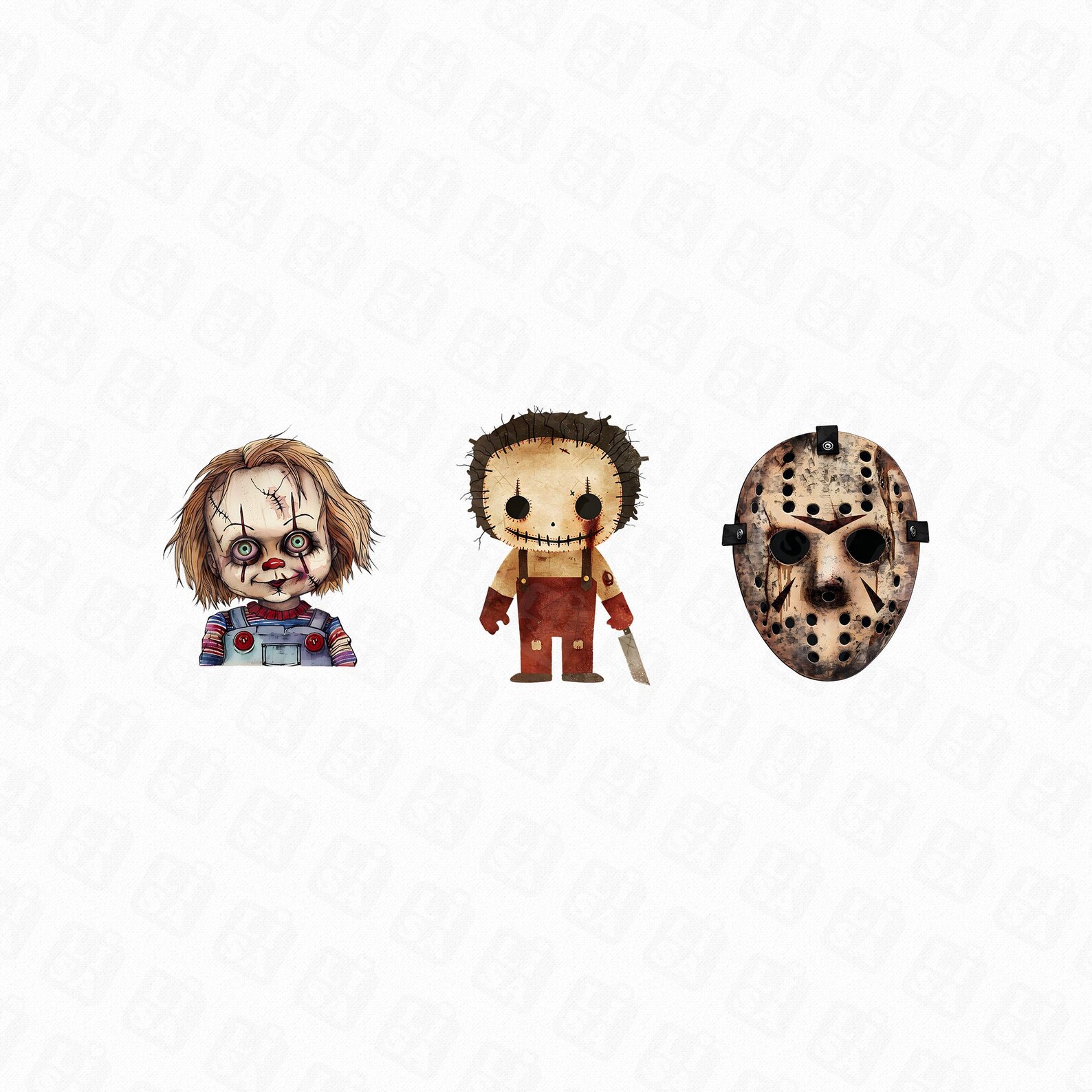 21 Horror Character Png - Halloween Png, Halloween Clipart, Scary ...
