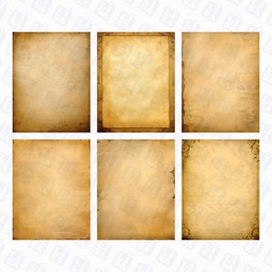 Parchment Paper Digital Paper - Antique Paper, Vintage Background, Old ...