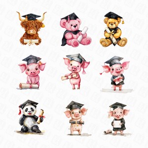 Watercolor Graduation Png, Graduation Cap, Graduation Clipart ...