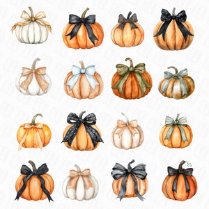 68 Coquette Pumpkin Png, Bow Pumpkin Sublimation, Cute Pumpkin Bundle ...