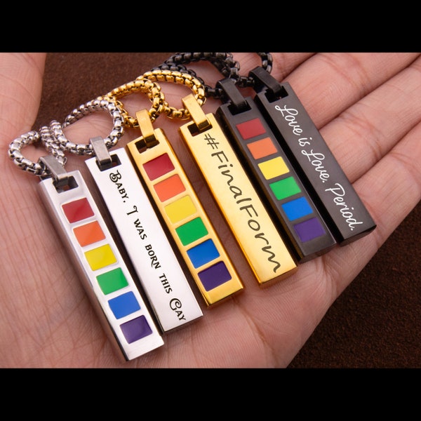 Pride Necklace - Etsy