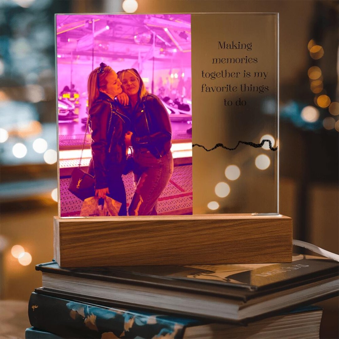 Friends Plaque With Custom Photo - Etsy