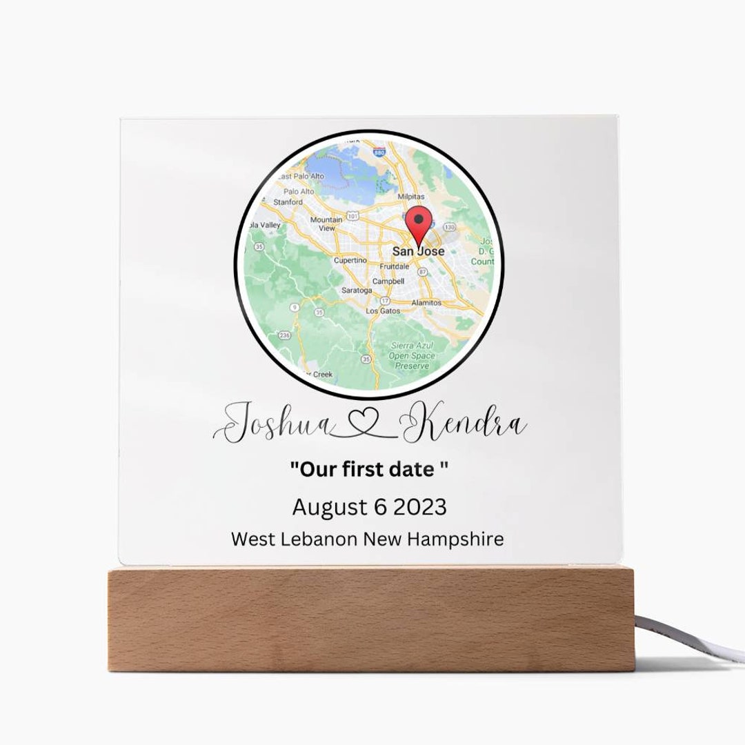 Personalized Special Location Custom Map Plaque - Etsy