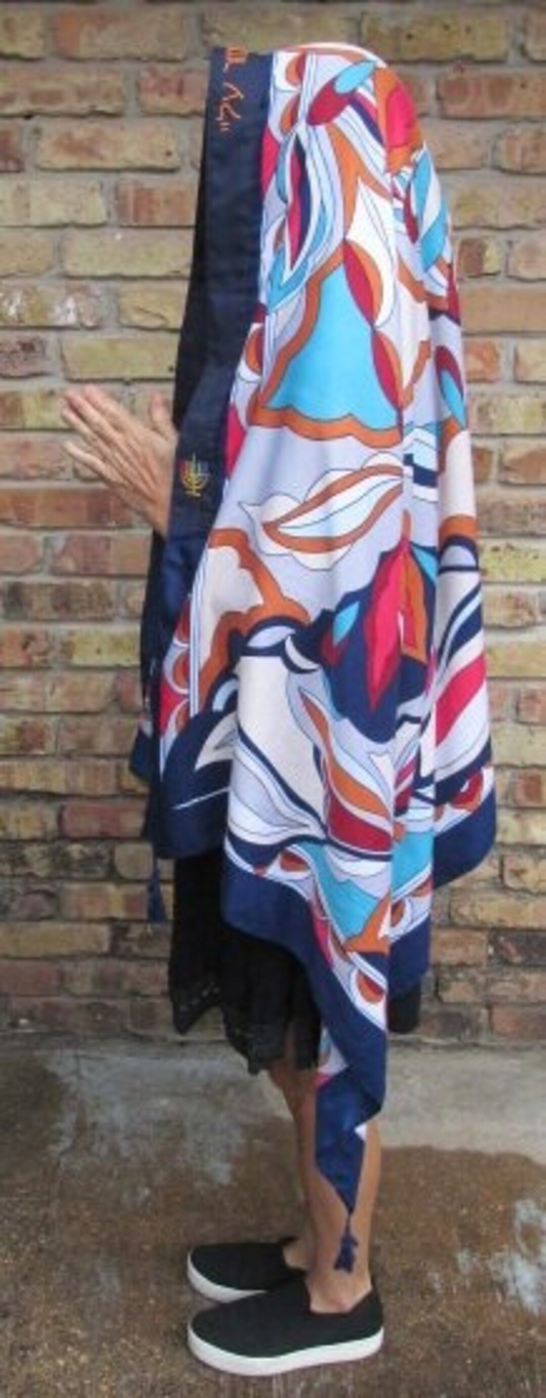 Prayer Scarf, Christian Prayer Shawl ,tallit With Hand Embroidered ...