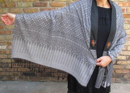 Man/women Christian Prayer Shawl, Prayer Scarf, Tallit With Hand ...