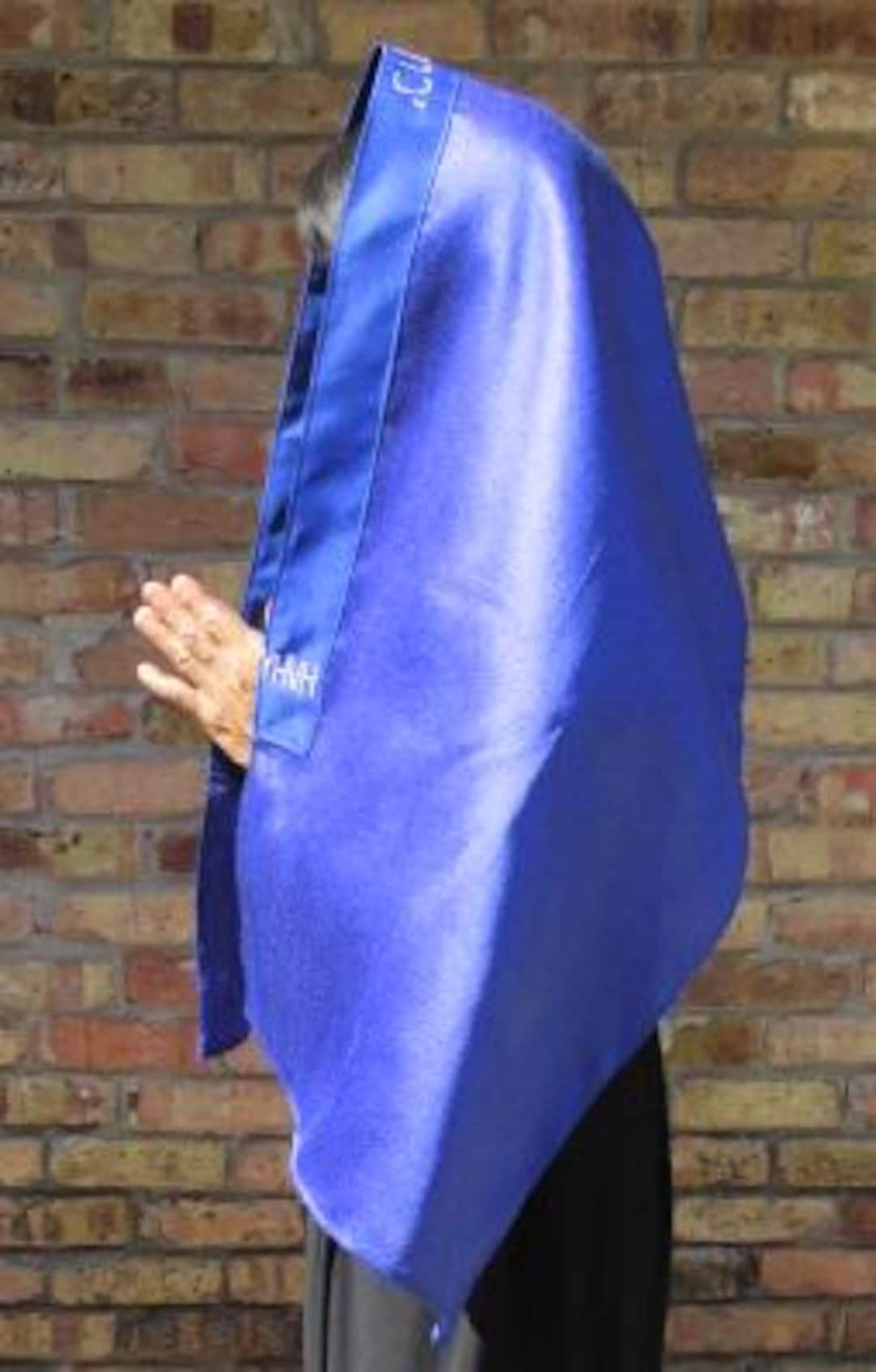 Man and Woman Christian Prayer Shawl, Prayer Scarf, Tallit With Hand ...