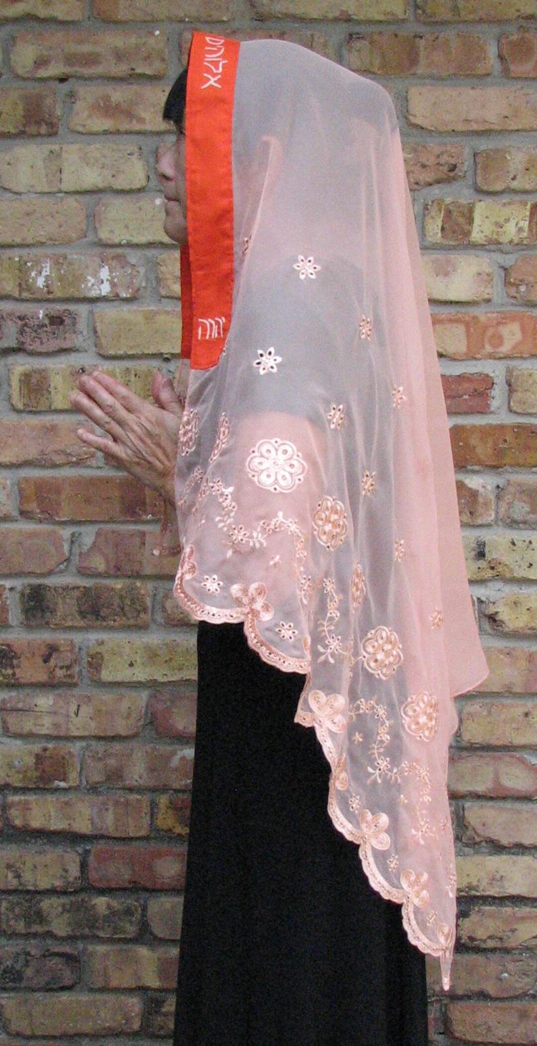 Women Tallit, Christian Prayer Shawl, Scarf With Hand Embroidered ...