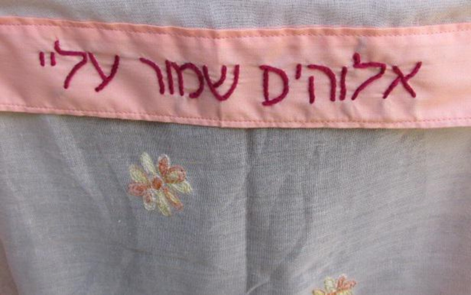 Tallit/ Christian Prayer Shawl, Prayer Scarf With Hand Embroidered ...