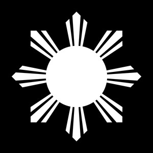 Philippine Sun of the Filipino Flag Decal Vinyl Sticker - Etsy