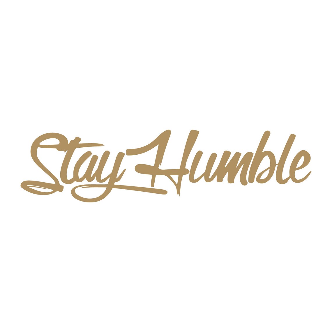 Stay Humble Decal Sticker for Car Window Windshield Banner - Etsy