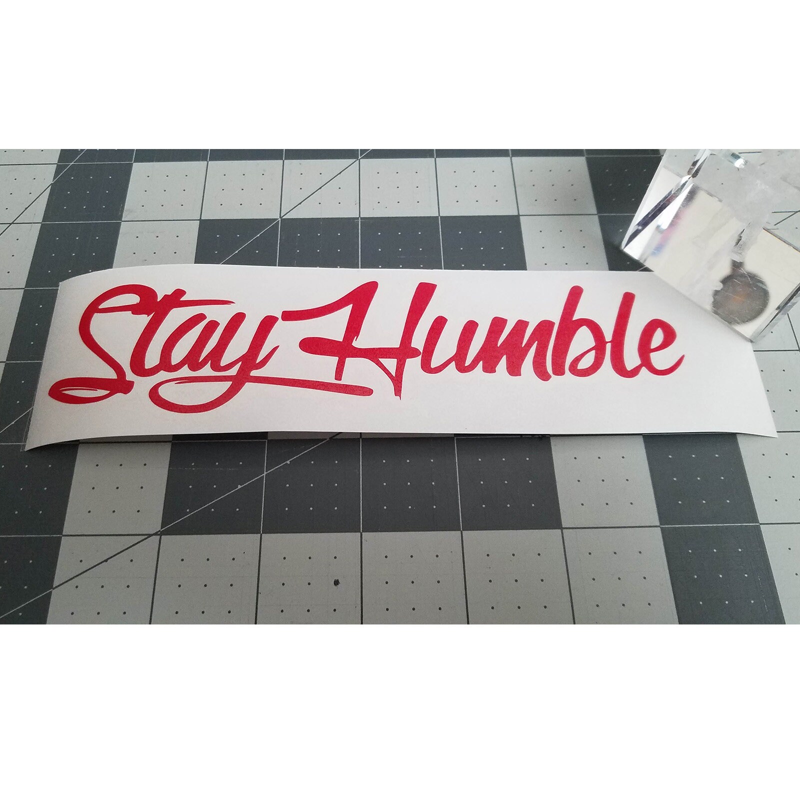 Stay Humble Decal Sticker for Car Window Windshield Banner - Etsy