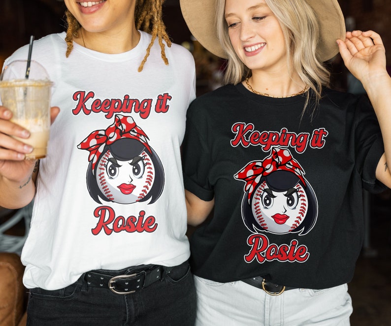 Keeping It Rosie Unisex Jersey Short Sleeve Tee, Cincinnati Reds Rosie ...