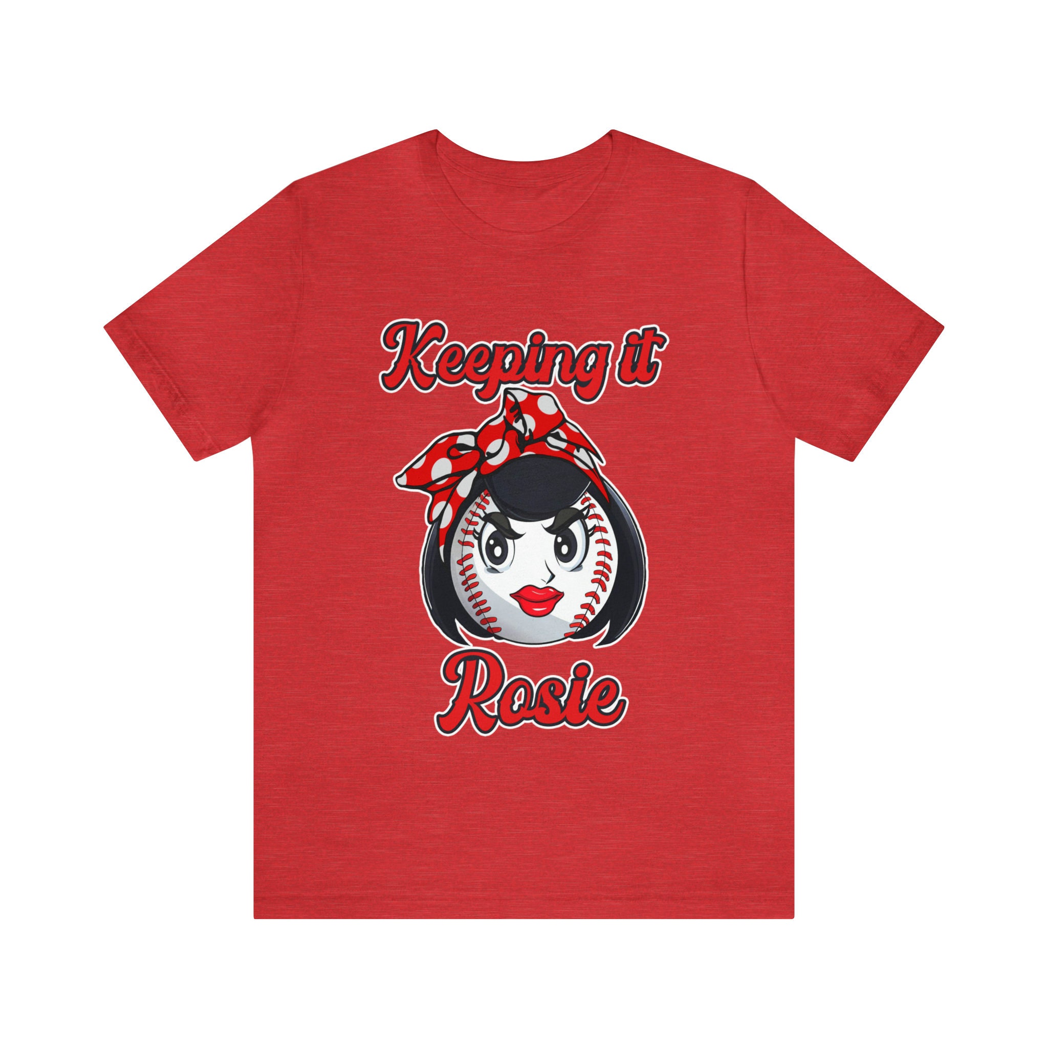 Keeping It Rosie Unisex Jersey Short Sleeve Tee, Cincinnati Reds Rosie ...