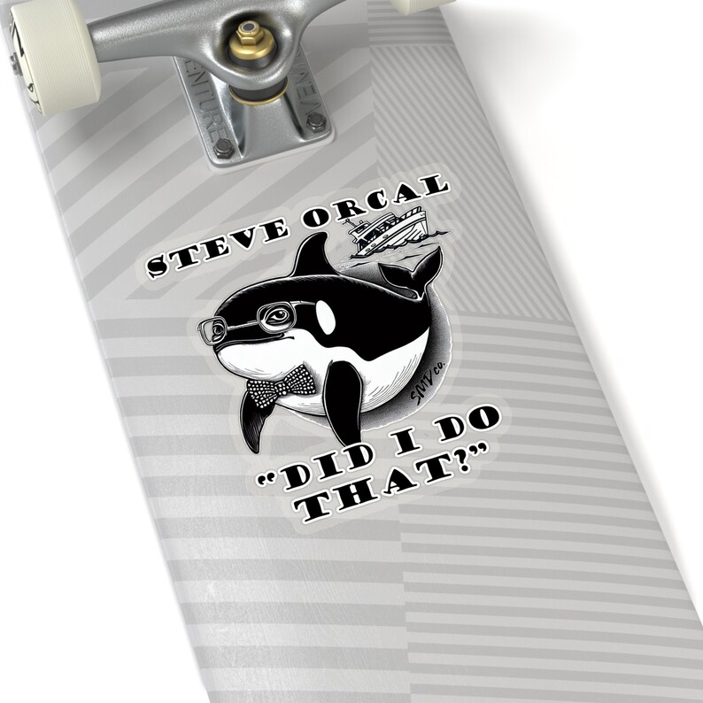 Orca Steve Orcal Stickers Team Orca Sticker Sink the Rich - Etsy
