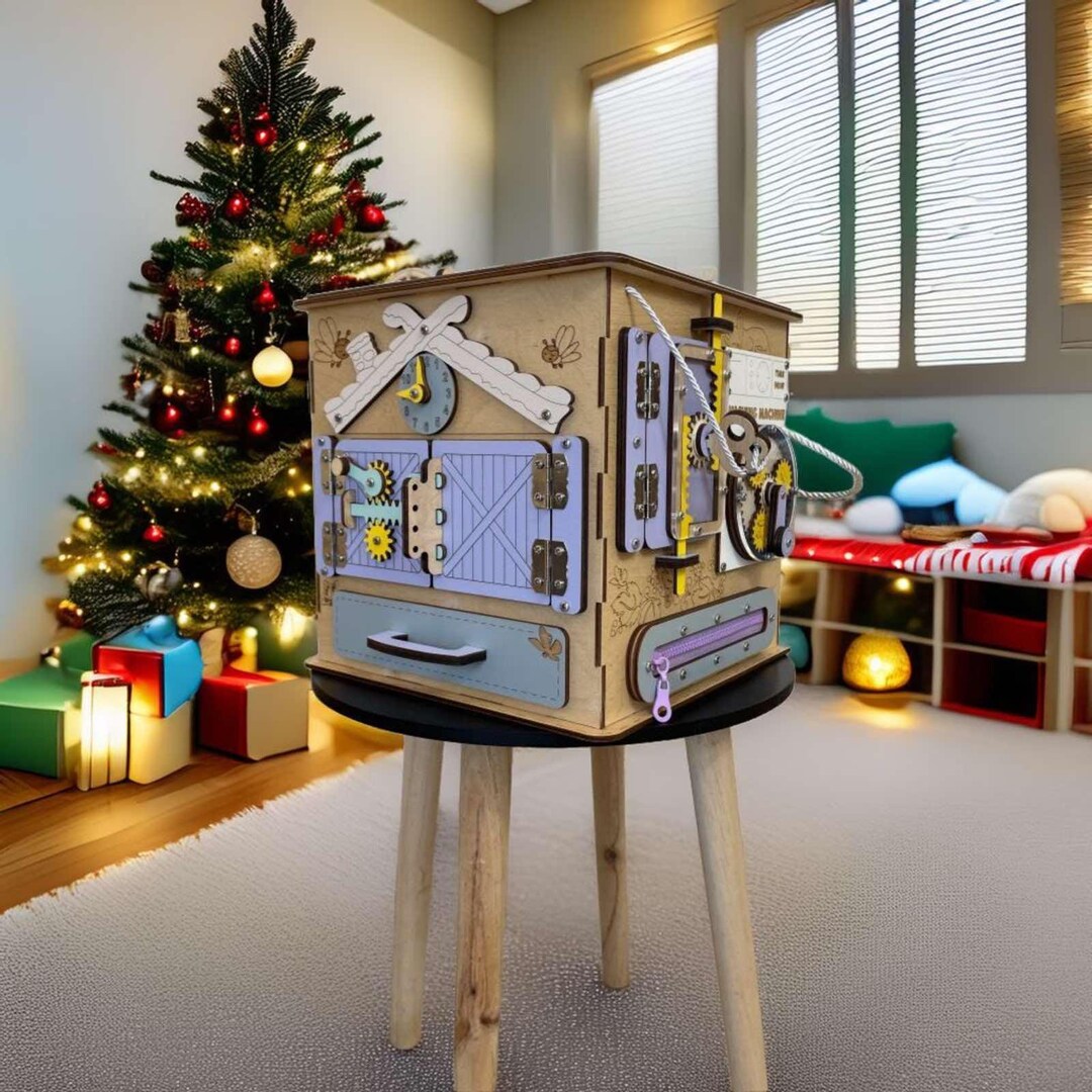 1st Christmas Gift Activity Fidget Toy Personalised Educational Sensory ...