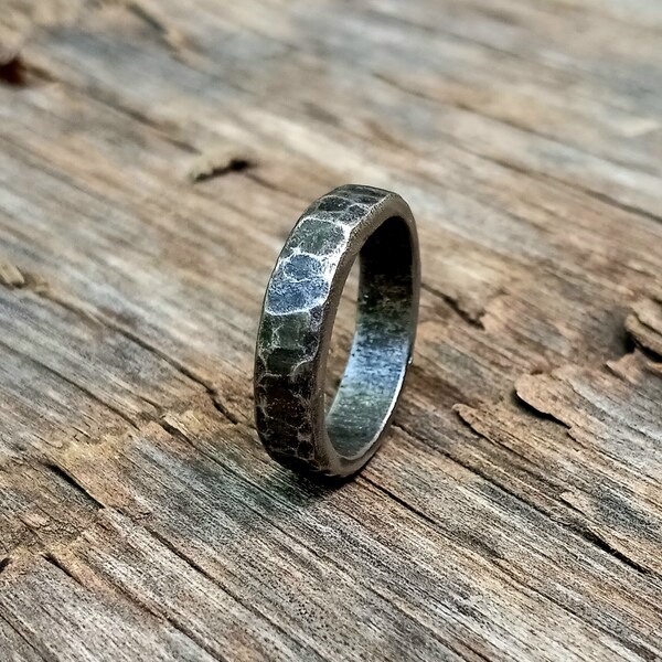Hand Forged Ring - Etsy