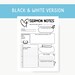 Kids Sermon Notes Printable PDF Worksheet, Instant Download, Bible ...