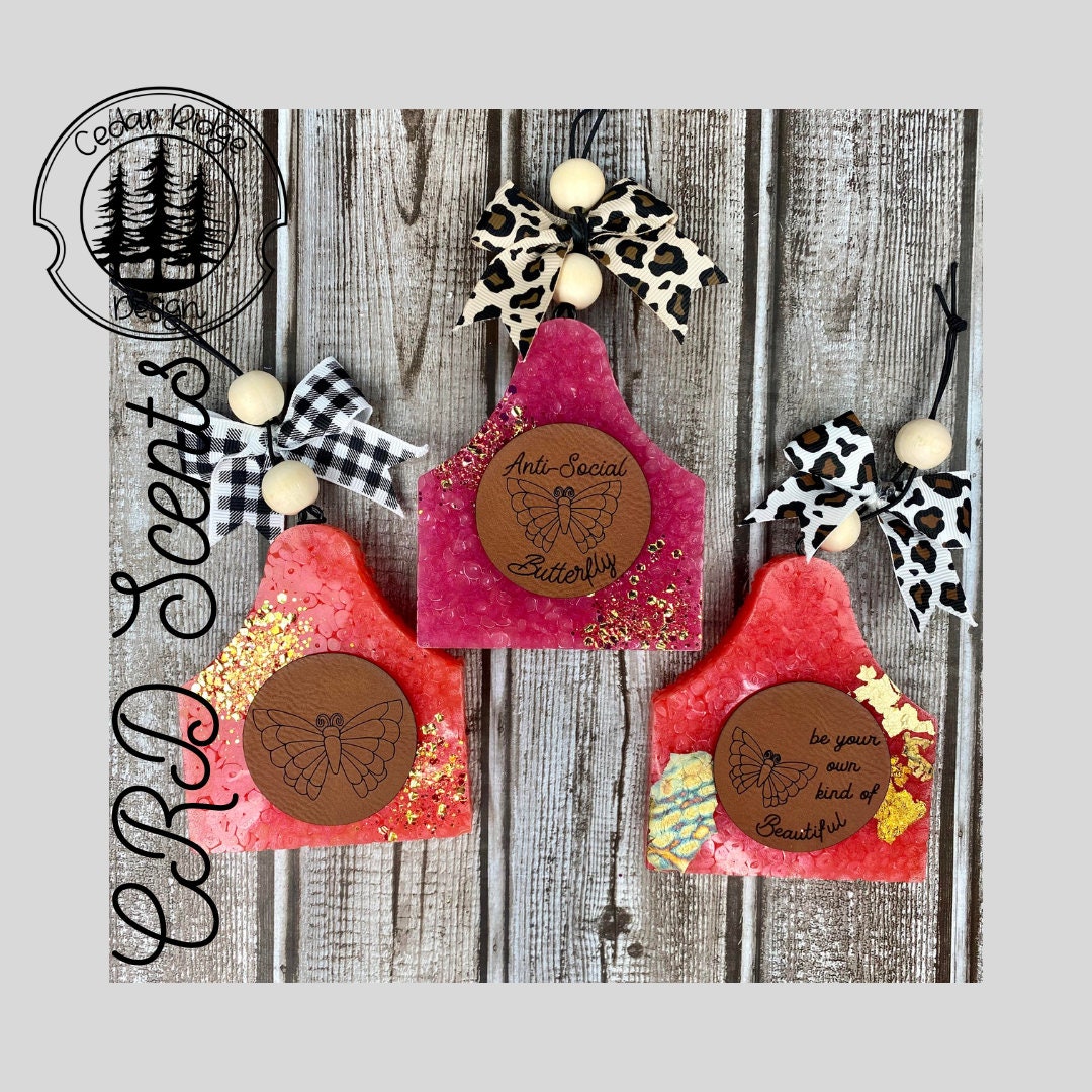 Paradise Found Scented Freshie Mirror Hanger/car Freshie/mirror Hanger ...