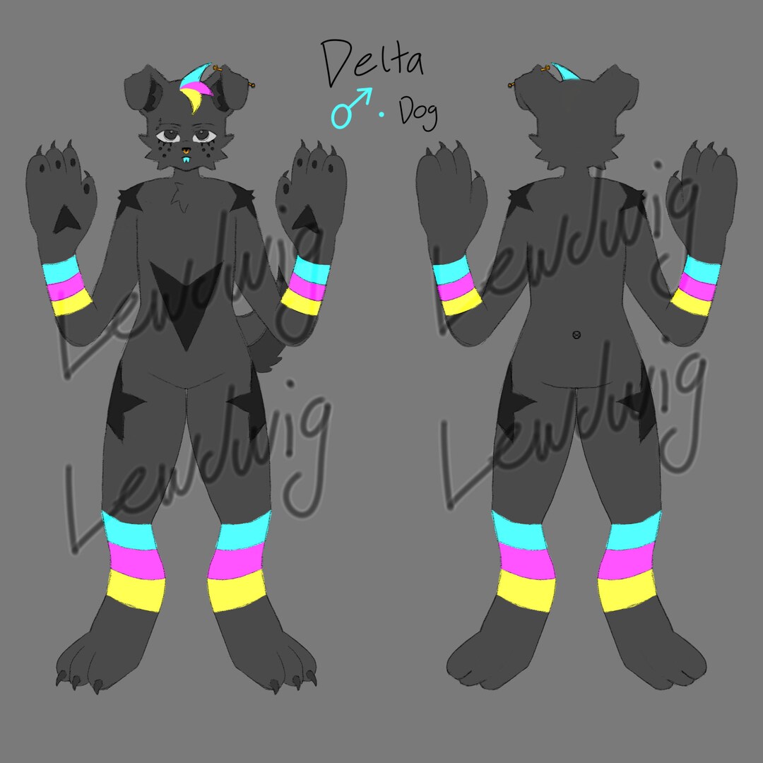 Delta the Dog [FURRY ADOPT] - Etsy