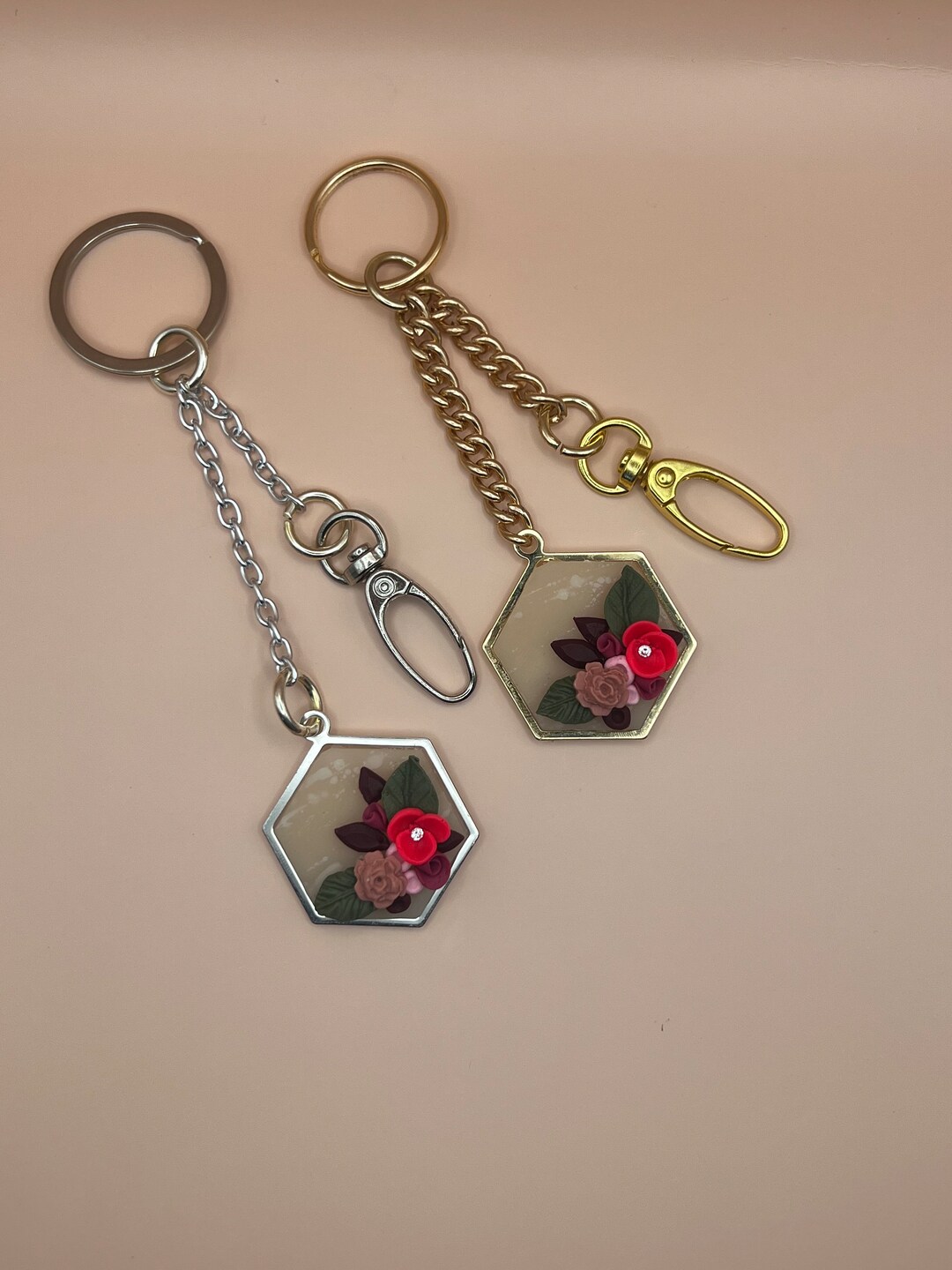 Polymer Clay Keychain - Etsy