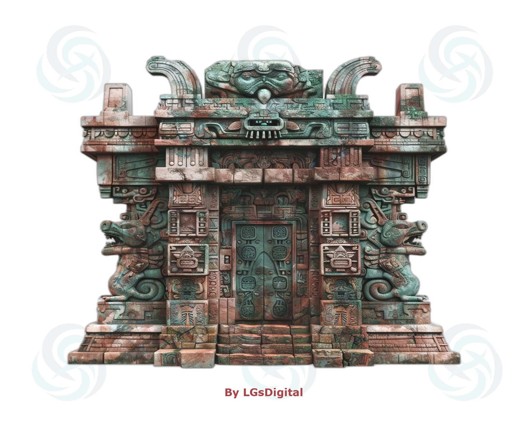 268 Ancient Aztec Clipart | Realistic Clipart | Transparent Background ...