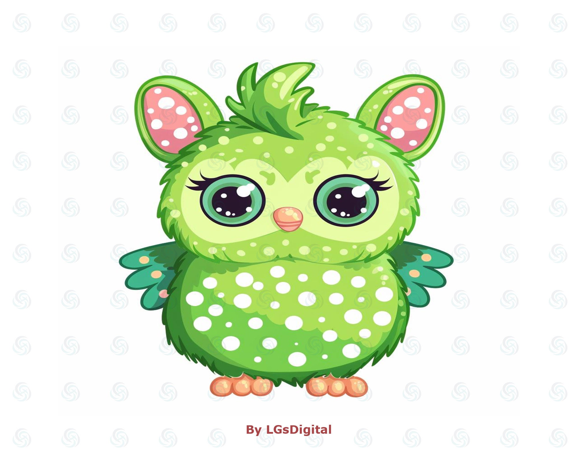 76 Kawaii Furby Clipart | Realistic Clipart | Transparent Background ...