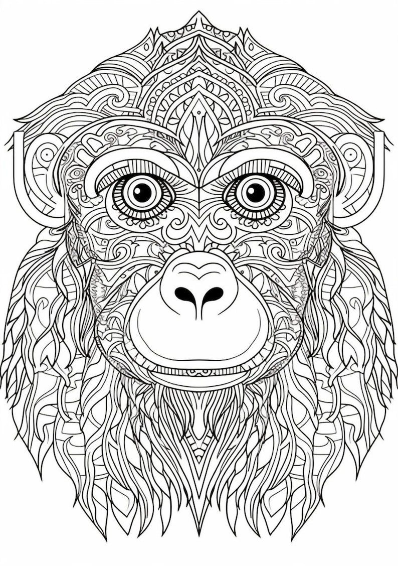 Animal Mandalas Coloring Pages | Adult Coloring Pages Printable | Kids ...