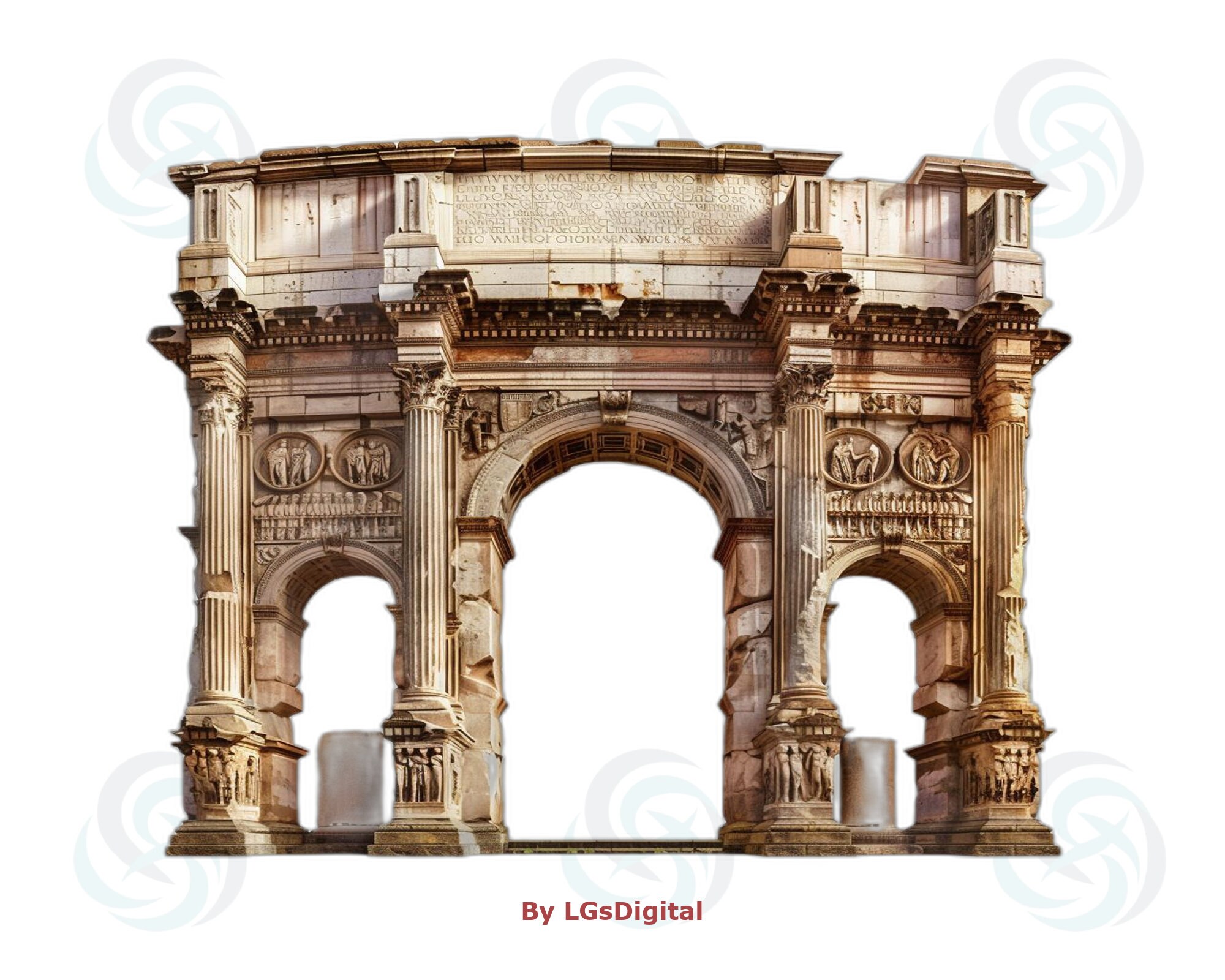 268 Ancient Rome Clipart | Realistic Clipart | Transparent Background ...