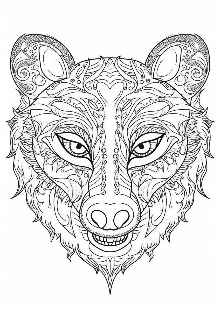 Coloring Page Animal Mandala 40 Coloring Pages Printable Coloring Pages ...