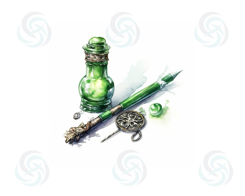 80 Light Green Fantasy Clipart Light Green Fairy Clipart - Etsy