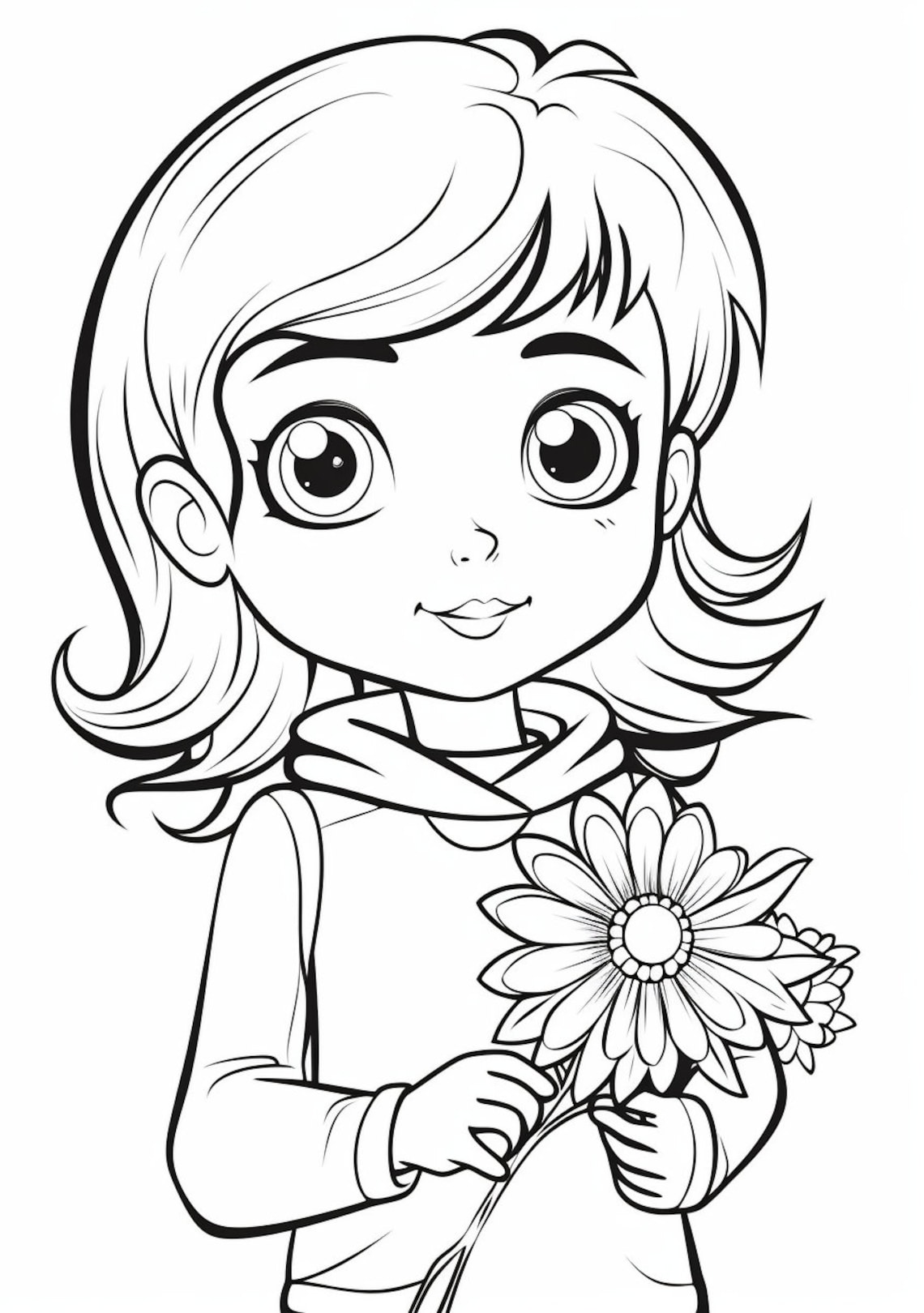 Printable Girls Coloring Pages 20 Coloring Pages Printable PDF Instant ...