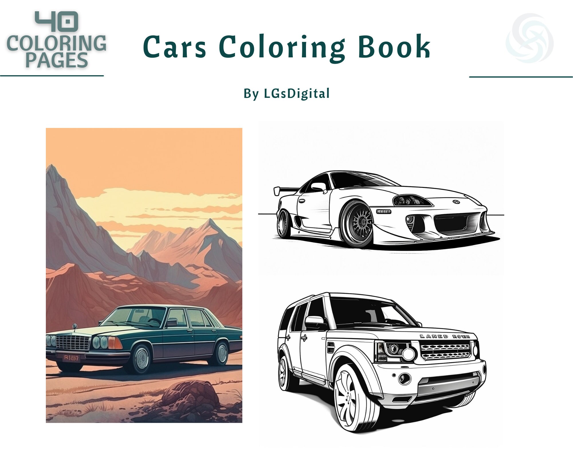 Cars | 40 Coloring Pages | Printable Coloring Pages | Coloring Pages ...
