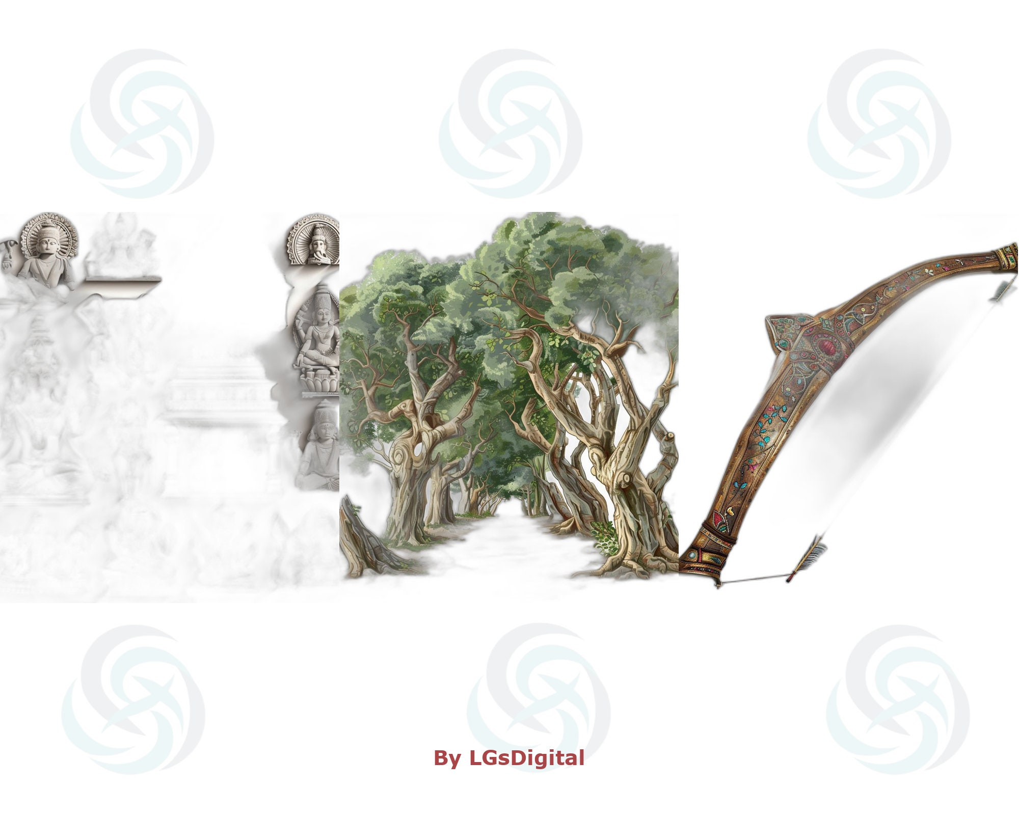 268 Ancient India Clipart | Realistic Clipart | Transparent Background ...